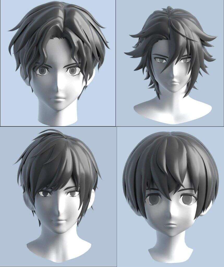 毛发模型 - 3Dyyds